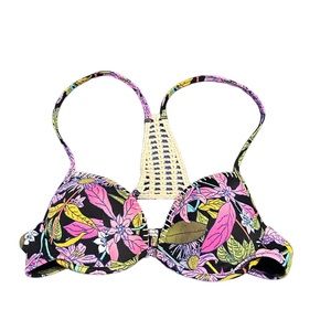 Victoria's Secret | Swim | Victorias Secret Bikini Top Bra Sized 32b ...